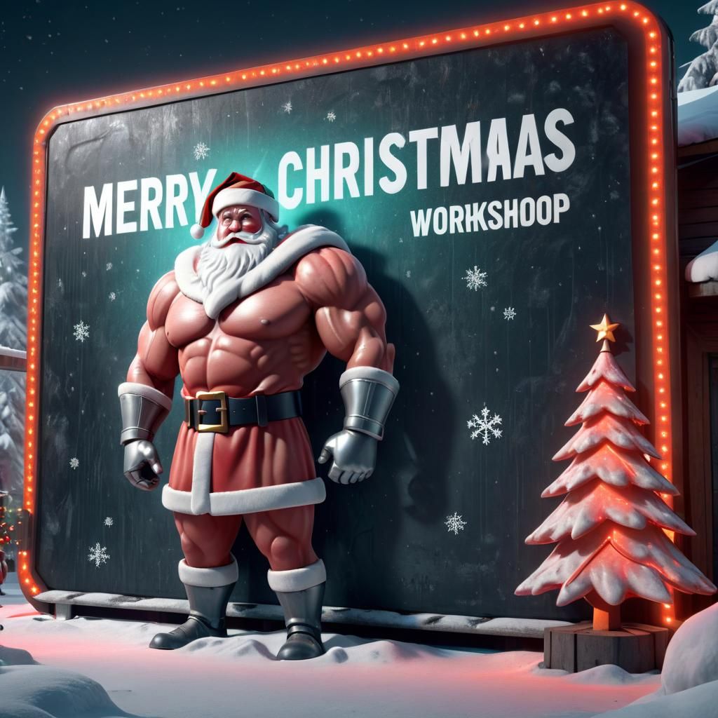 Merry Christmas - AI Generated Artwork - NightCafe Creator