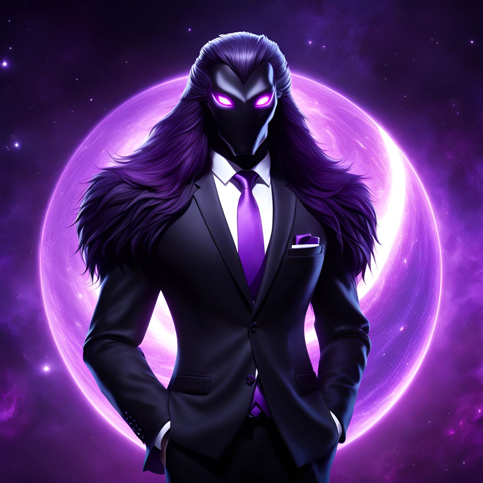 Voidwalker (Queren) - AI Generated Artwork - NightCafe Creator
