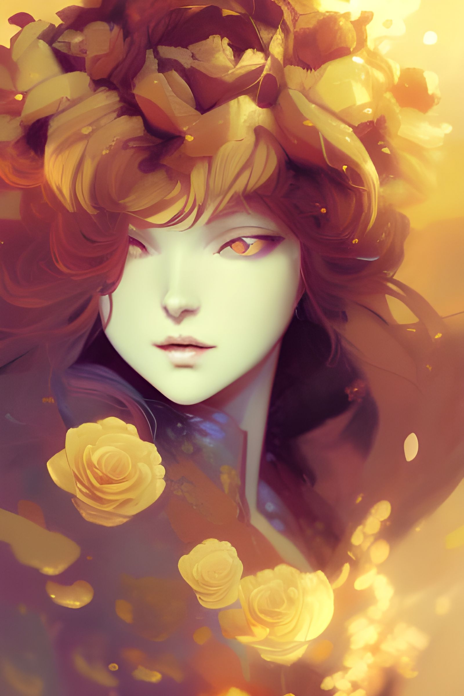 autumn in bloom - AI Generated Artwork - NightCafe Creator