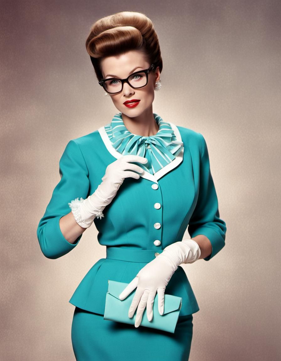 Business beauties through the decades: 1950s - AI Generated Artwork ...