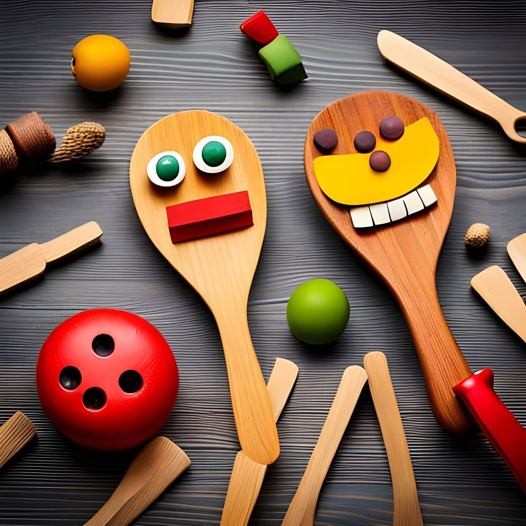 Makin' Wooden Spoon Monsters For My Friends - AI Generated Artwork ...