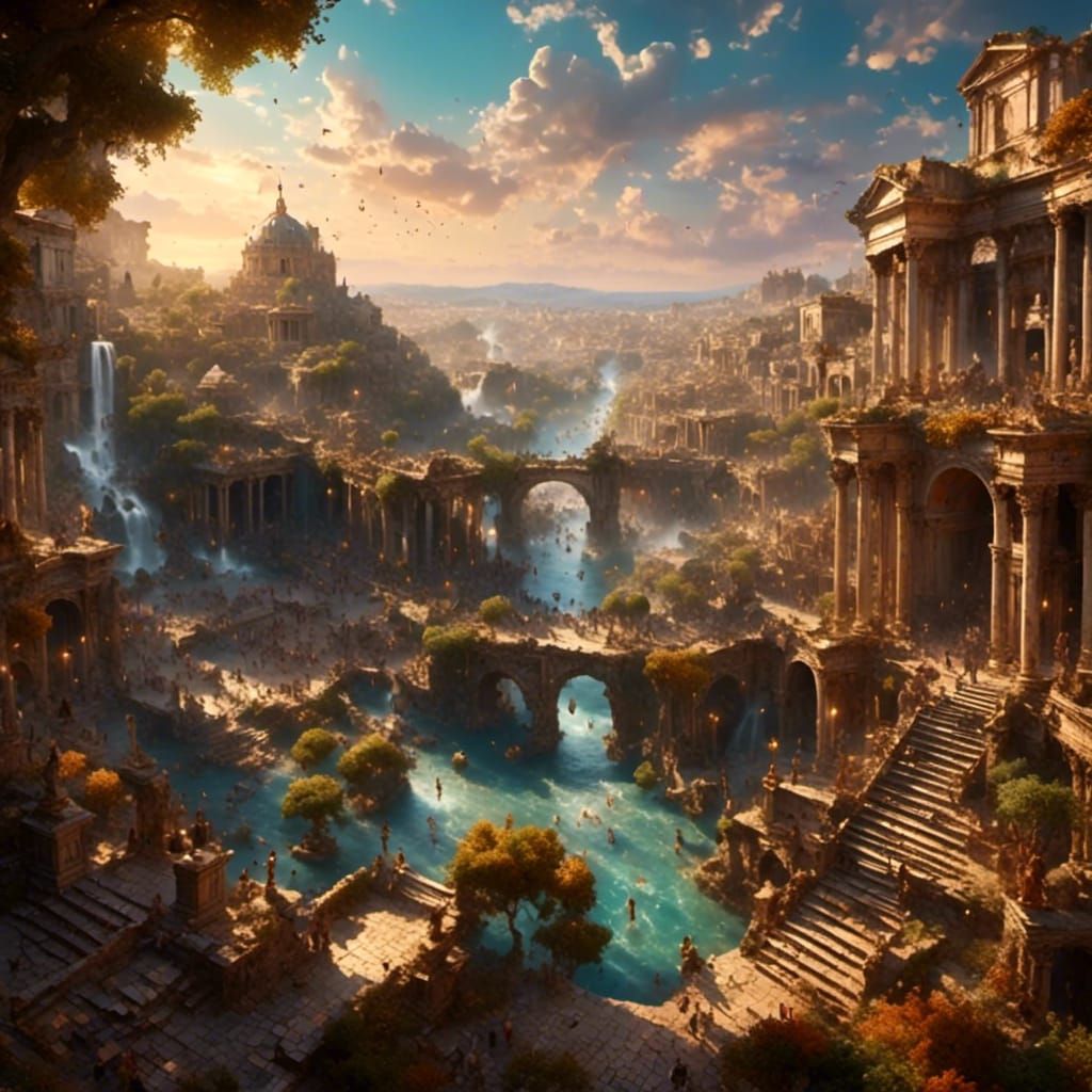 Paradise - AI Generated Artwork - NightCafe Creator