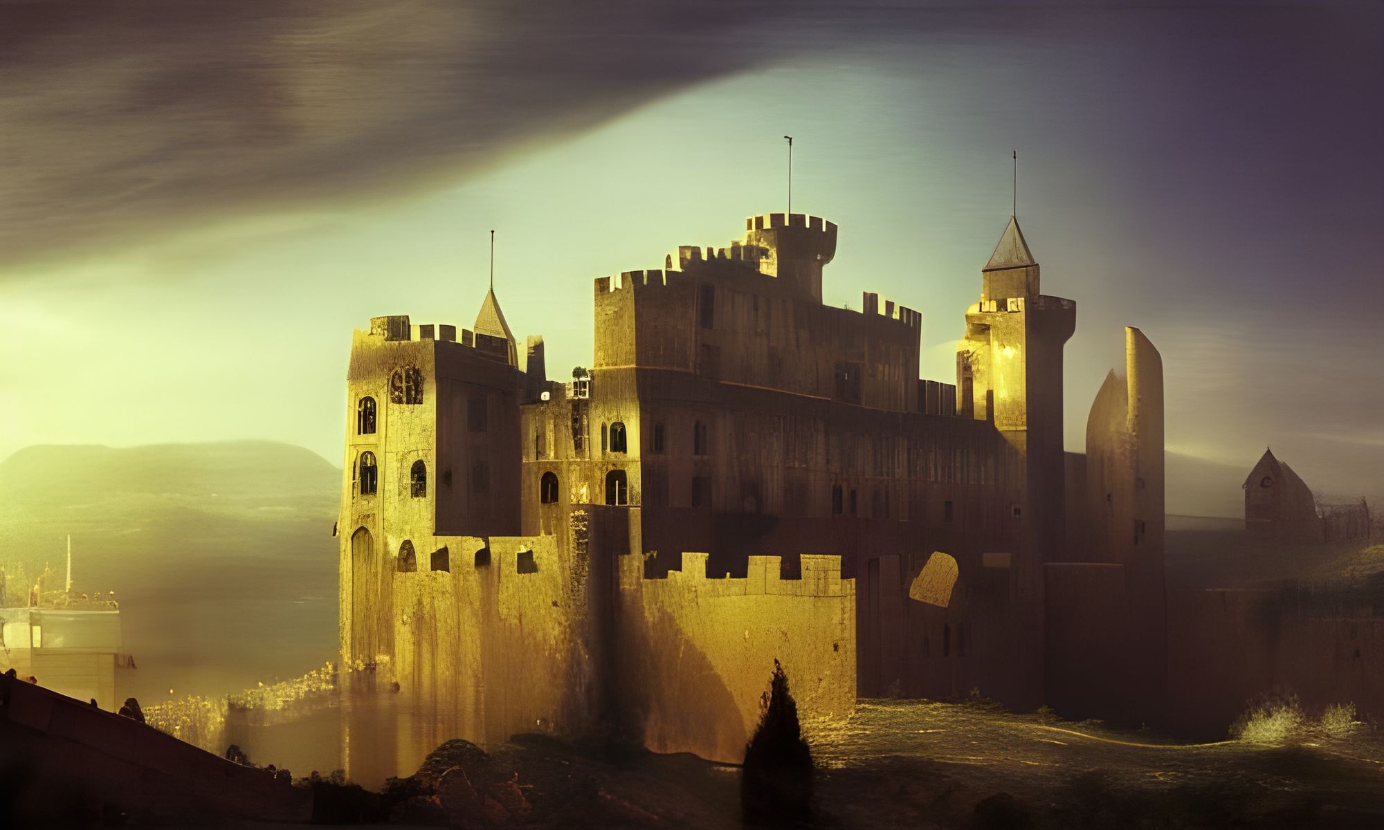 Midieval Castle : r/nightcafe