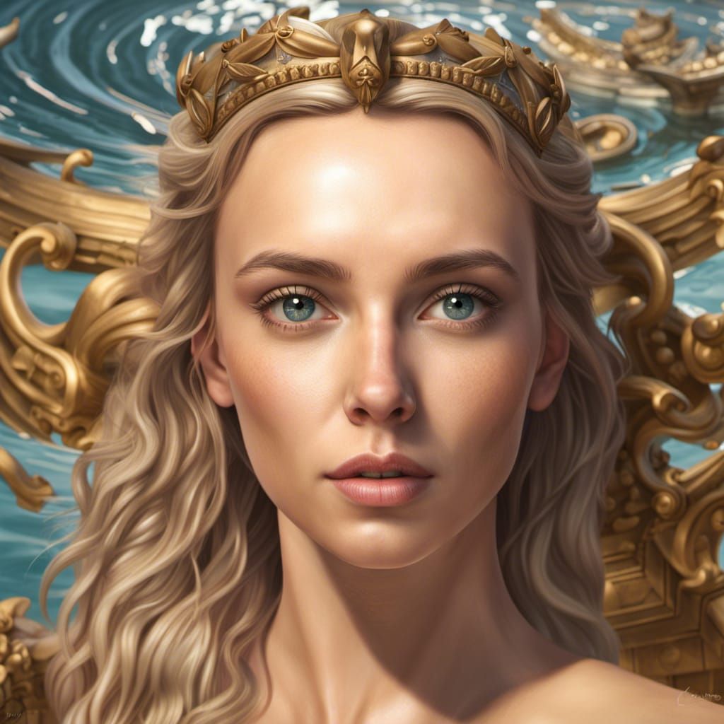 Aphrodite - AI Generated Artwork - NightCafe Creator