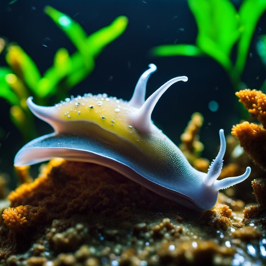 Sea slug - AI Generated Artwork - NightCafe Creator