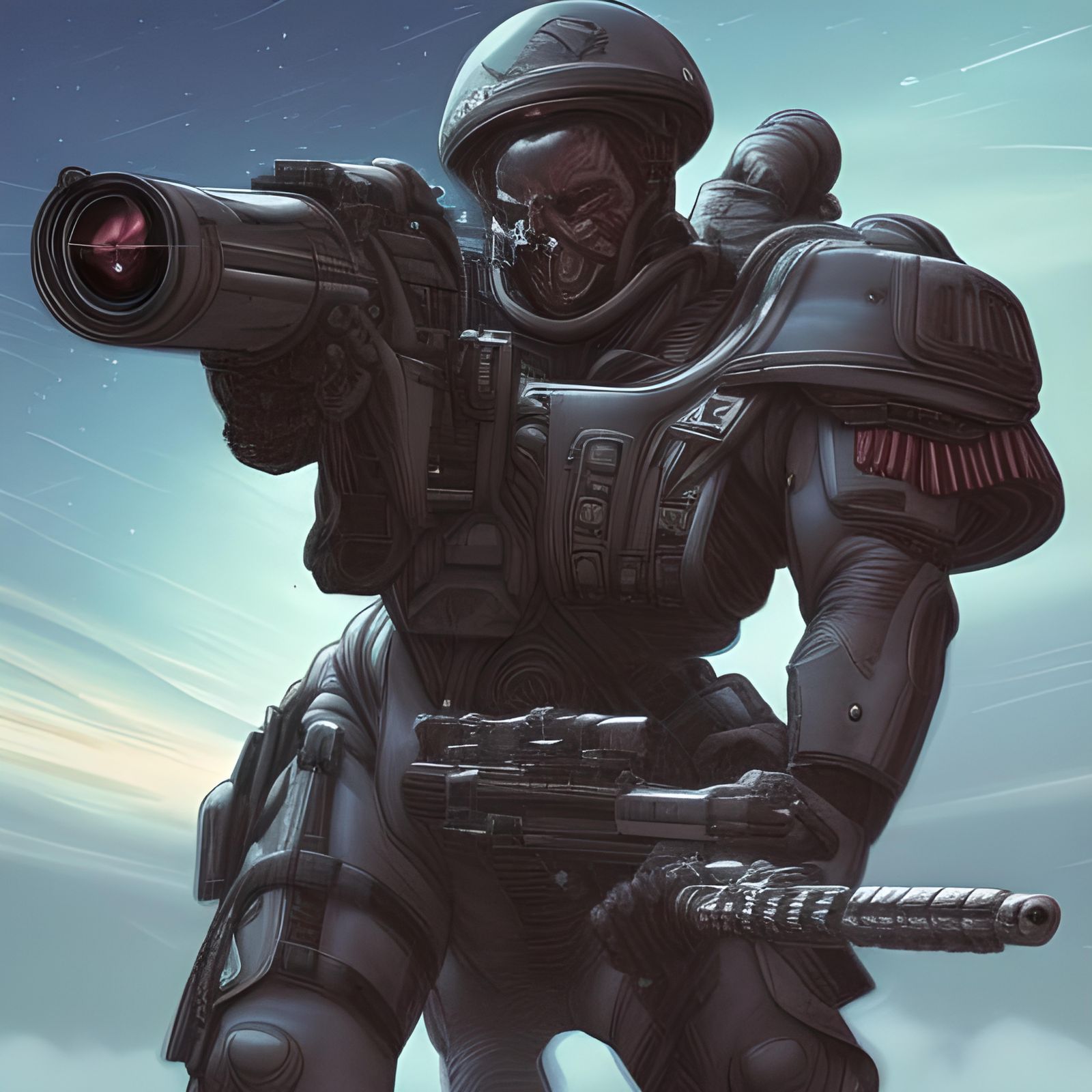 Infested terran #2 - AI Generated Artwork - NightCafe Creator