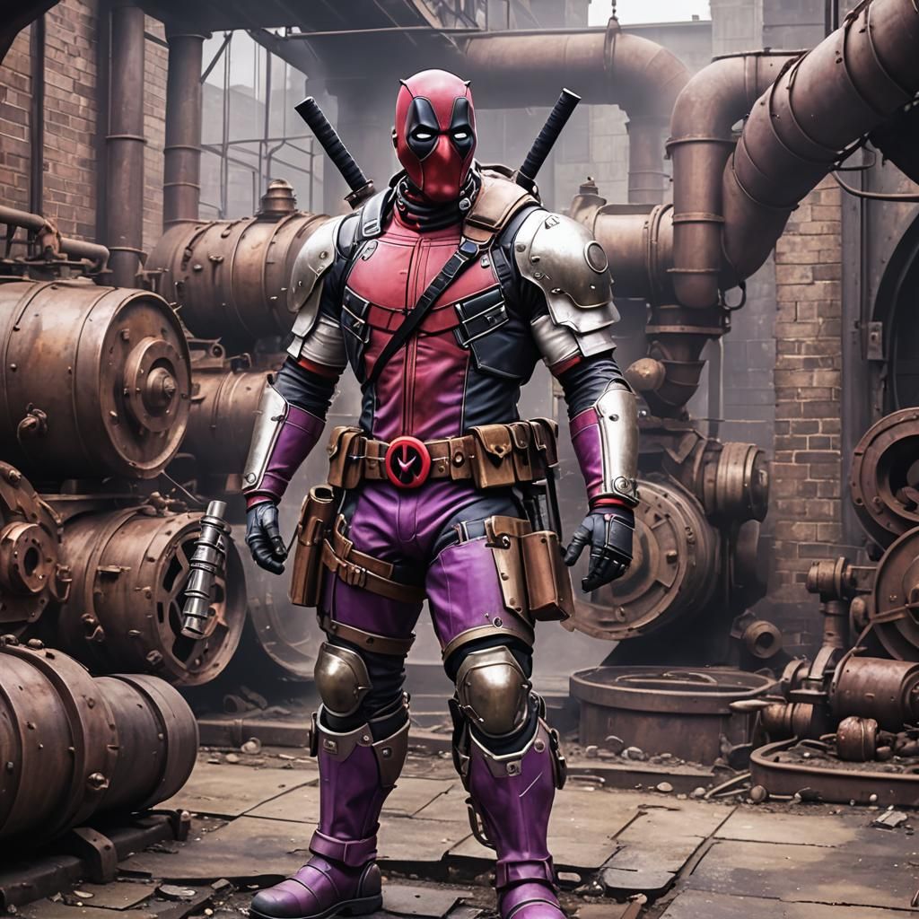 Deadpool. - AI Generated Artwork - NightCafe Creator