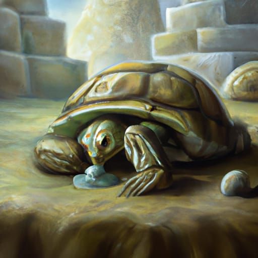 The Turtle of Time - AI Generated Artwork - NightCafe Creator