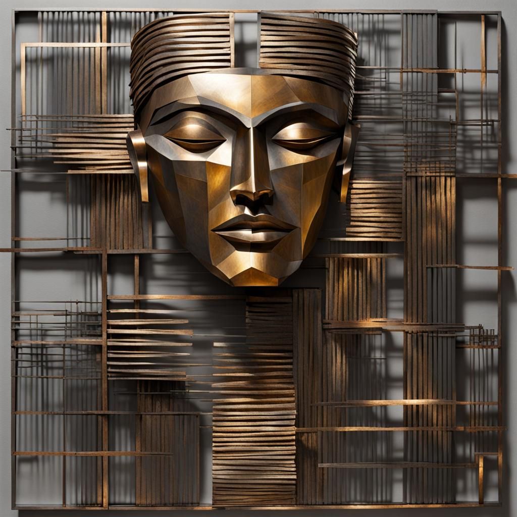 metal sculpture - AI Generated Artwork - NightCafe Creator