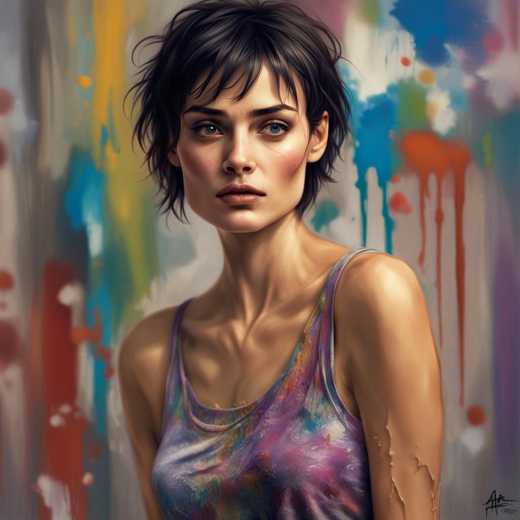 Shannyn Sossamon - AI Generated Artwork - NightCafe Creator