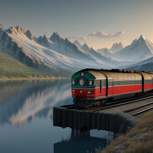 Train - AI Generated Artwork - NightCafe Creator