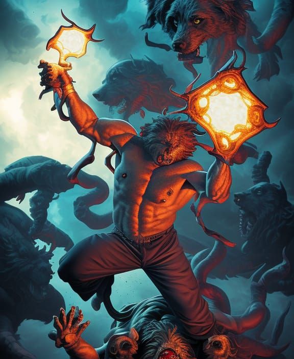 Helldog - AI Generated Artwork - NightCafe Creator