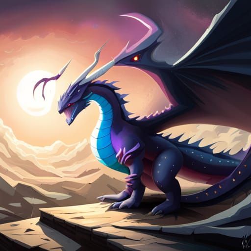Shadowdragon - AI Generated Artwork - NightCafe Creator