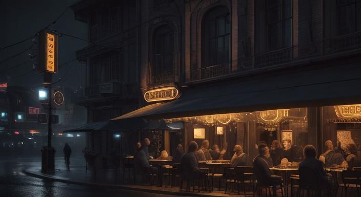 Night Café - AI Generated Artwork - NightCafe Creator