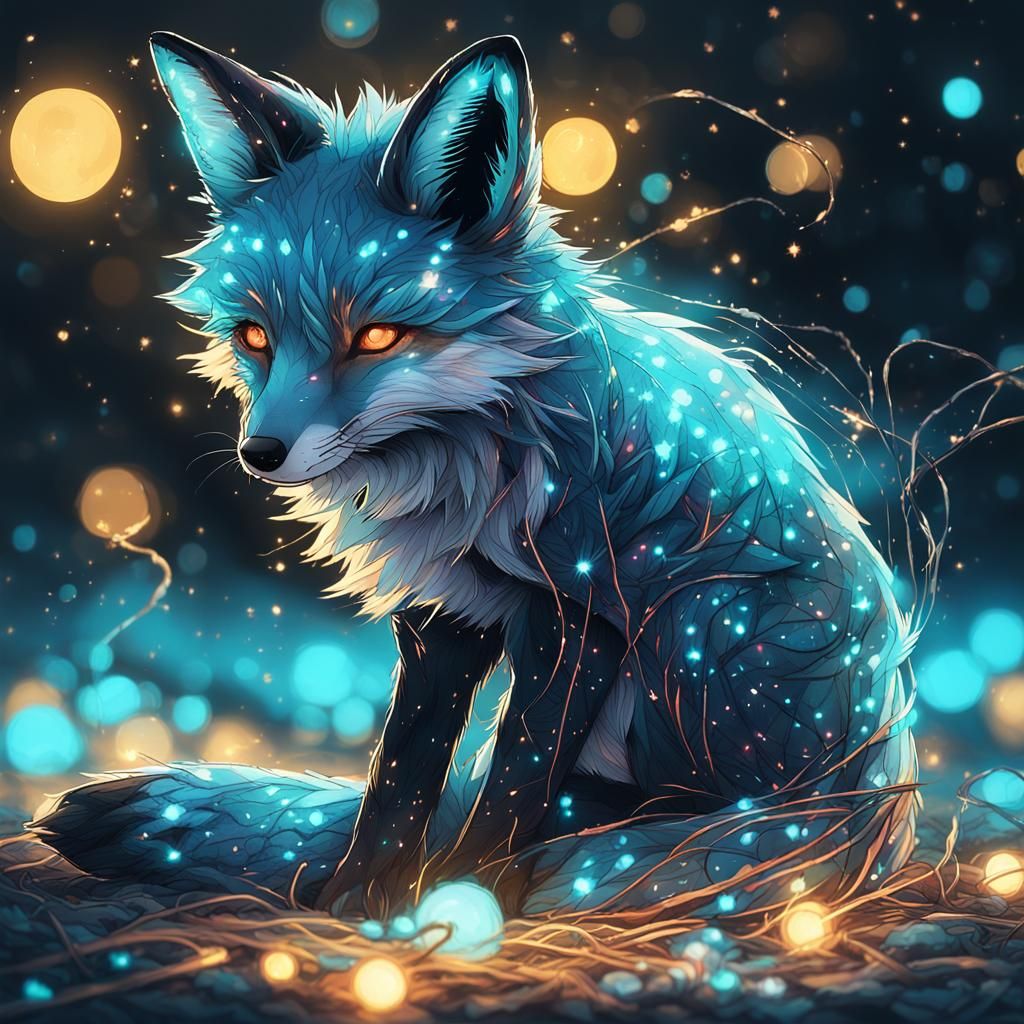 Fox - AI Generated Artwork - NightCafe Creator
