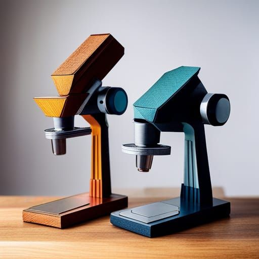 paper microscope sculptures, whether it be through intricate origami ...