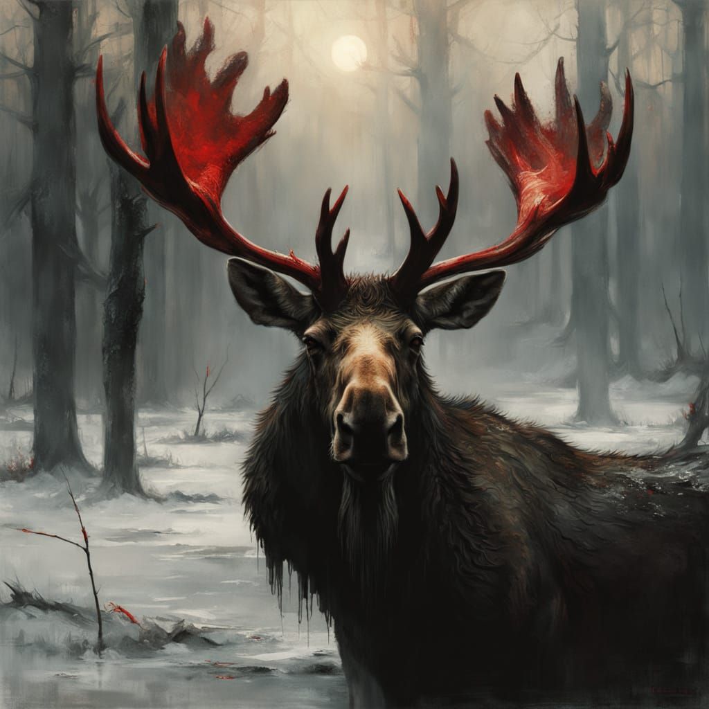 From the deep forest - Mossy Moose Hybrid in Dark Swamp