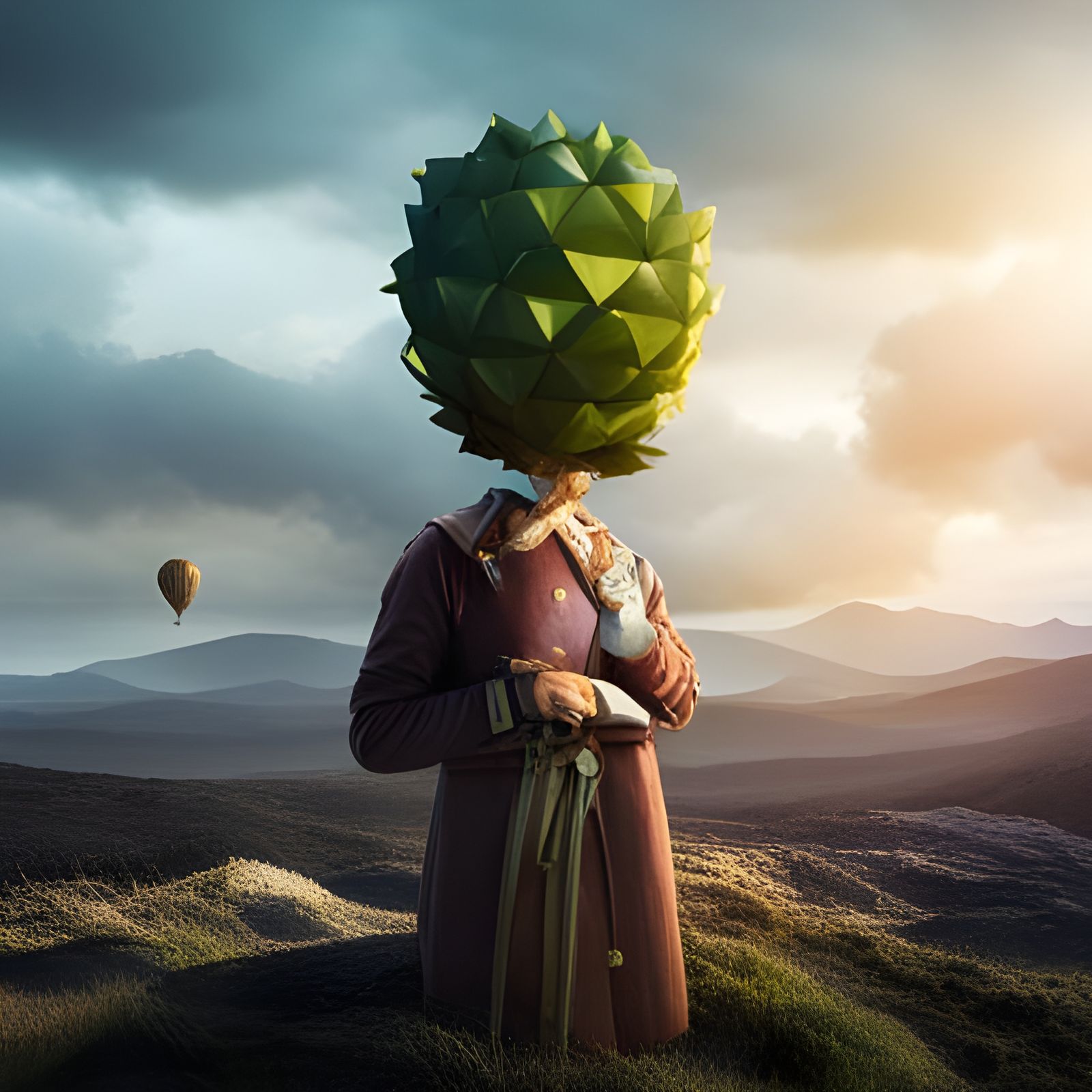 Pineapple god - AI Generated Artwork - NightCafe Creator