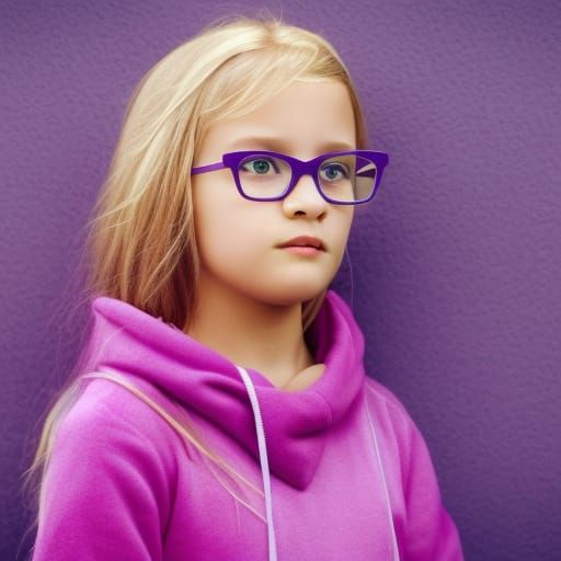 Cute Adorable Beautiful Gorgeous 10-Year-Old Girl - AI Generated ...