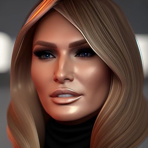 melania trump - AI Generated Artwork - NightCafe Creator