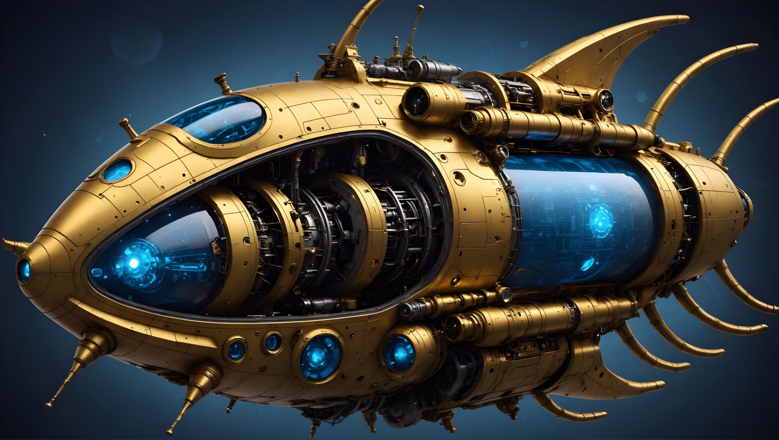 Fantasy AI Art, Drawing Sci Fi, Creative Upscale, Fluxed