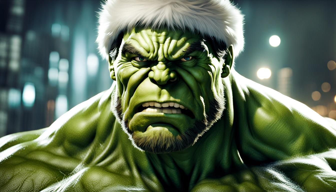 Incredible Hulk: Christmas Spirit - AI Generated Artwork - NightCafe ...