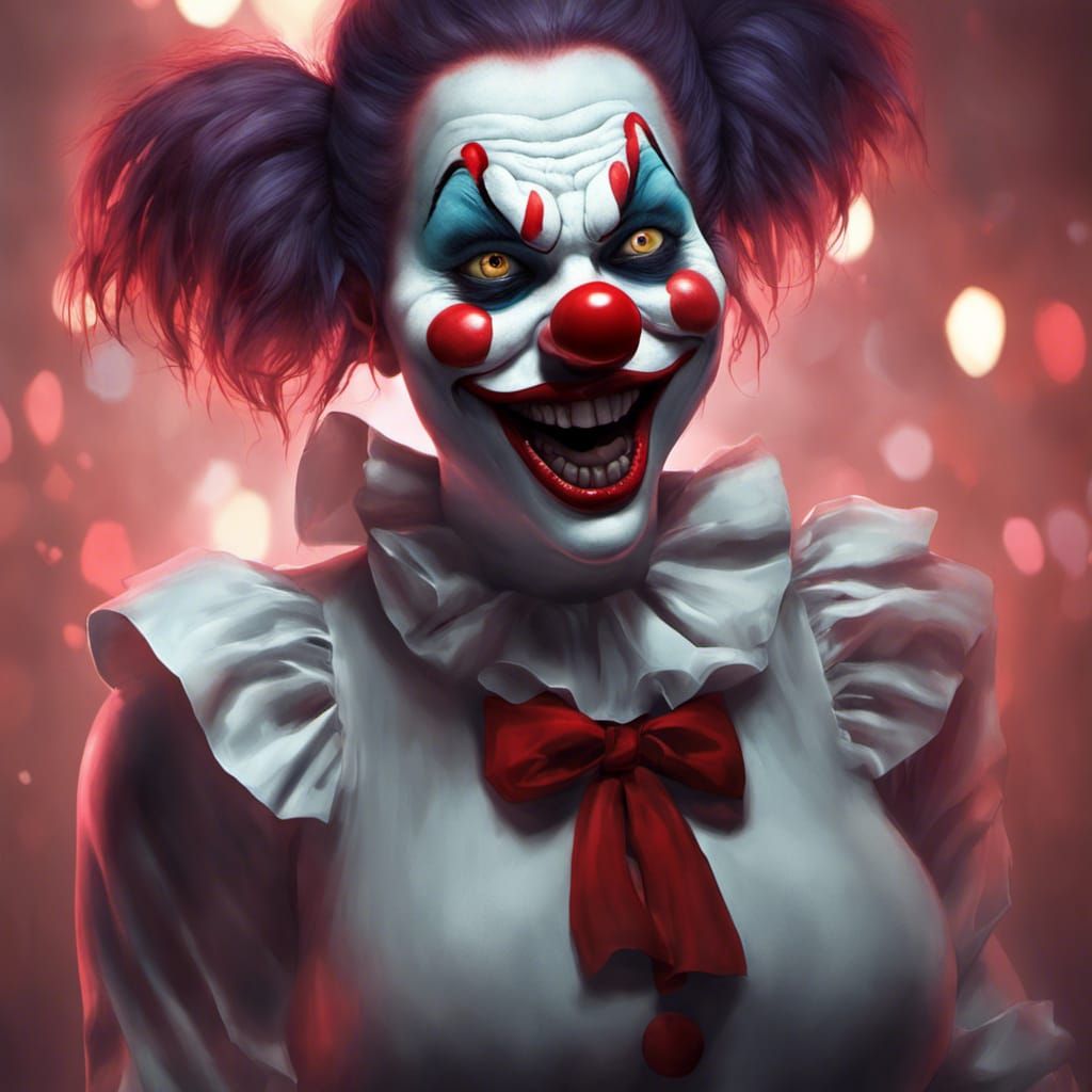 Clownin' Around | 002 - AI Generated Artwork - NightCafe Creator