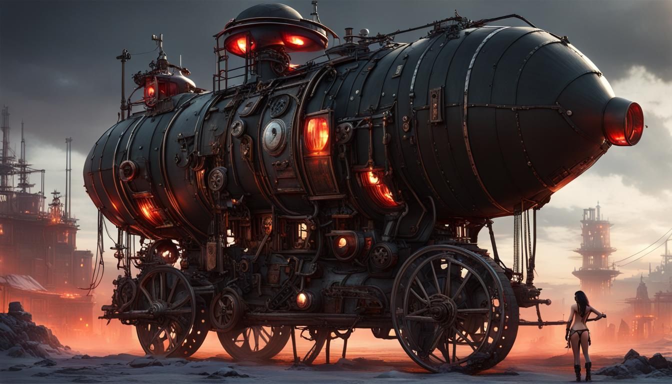 #BIGBADPAPPAWOLF GIVES YOU STEAMPUNK....#CROSSOUT STYLE... ENGINEERS ...