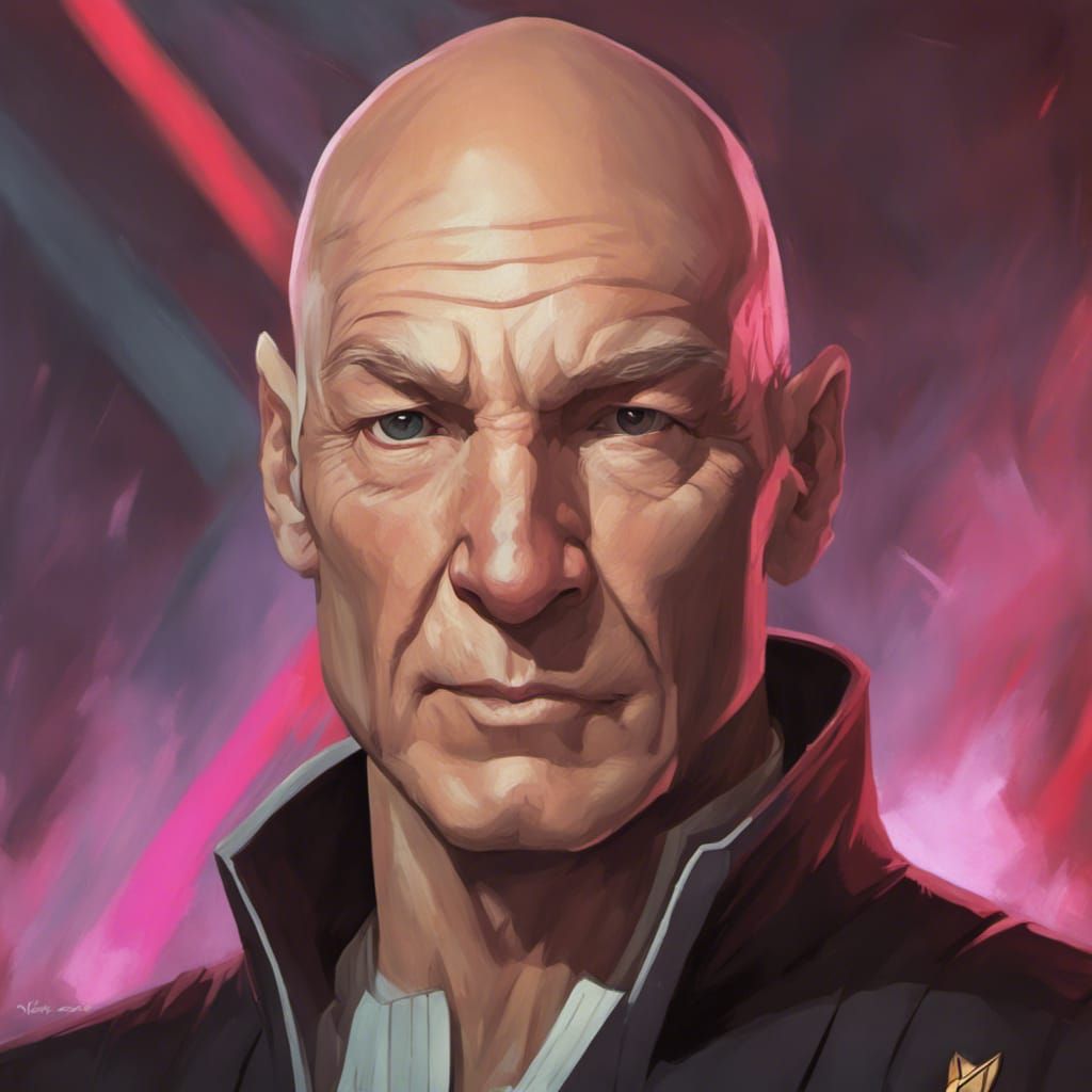 Picard - AI Generated Artwork - NightCafe Creator