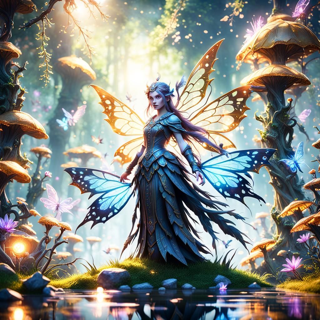 mystical fairies - AI Generated Artwork - NightCafe Creator