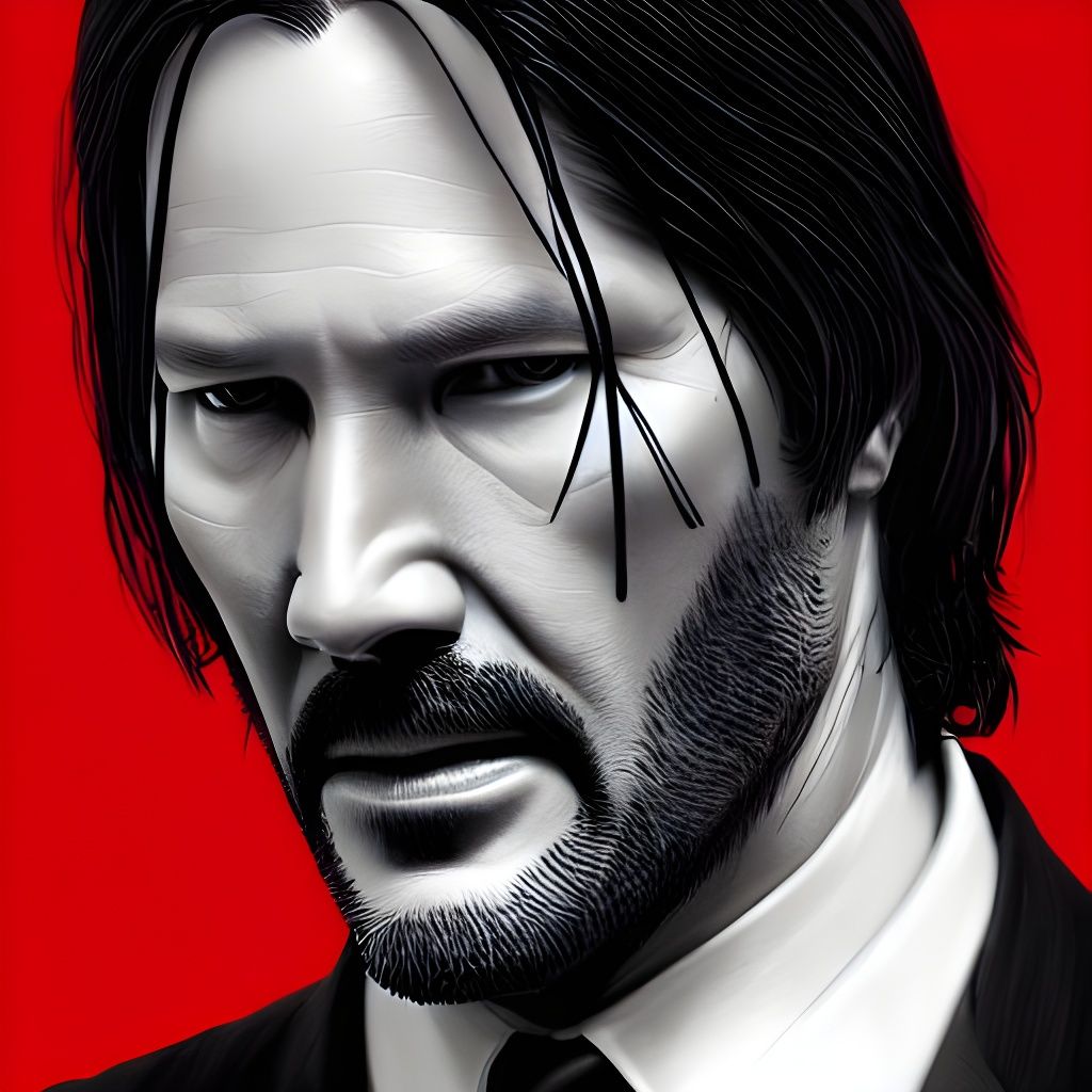 John Wick | Cover Art - AI Generated Artwork - NightCafe Creator