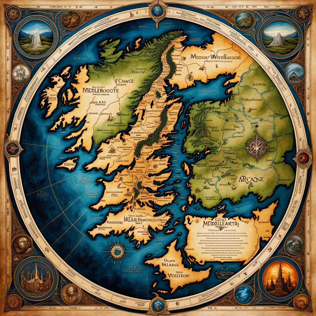 Cartography - AI Generated Artwork - NightCafe Creator