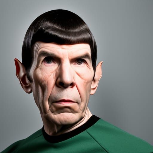 Mr. Spock. - AI Generated Artwork - NightCafe Creator