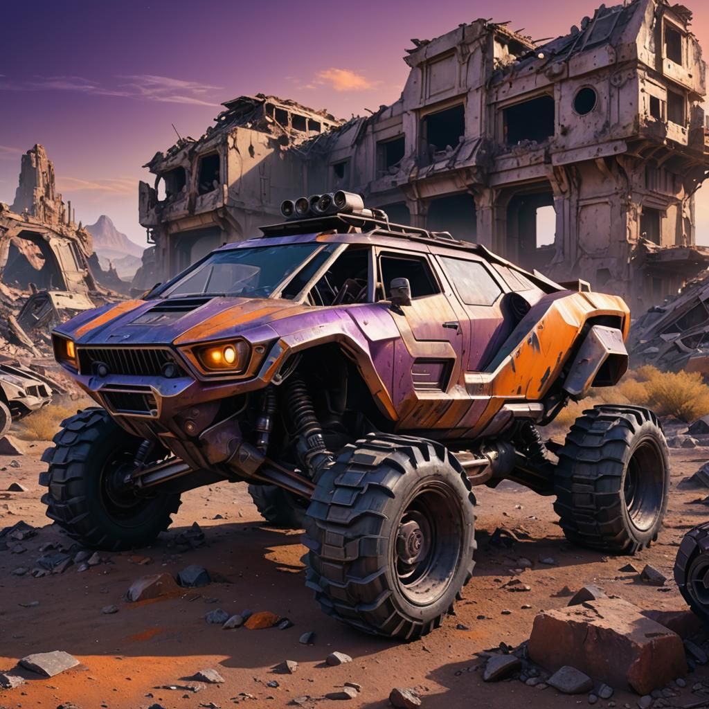 mog Vehicle, post-apocalyptic alien invasion