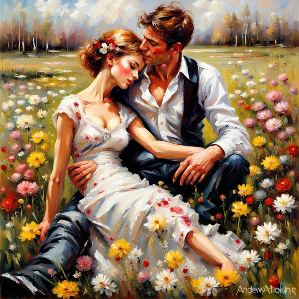 Andrew Atroshenko spring Romance - AI Generated Artwork - NightCafe Creator