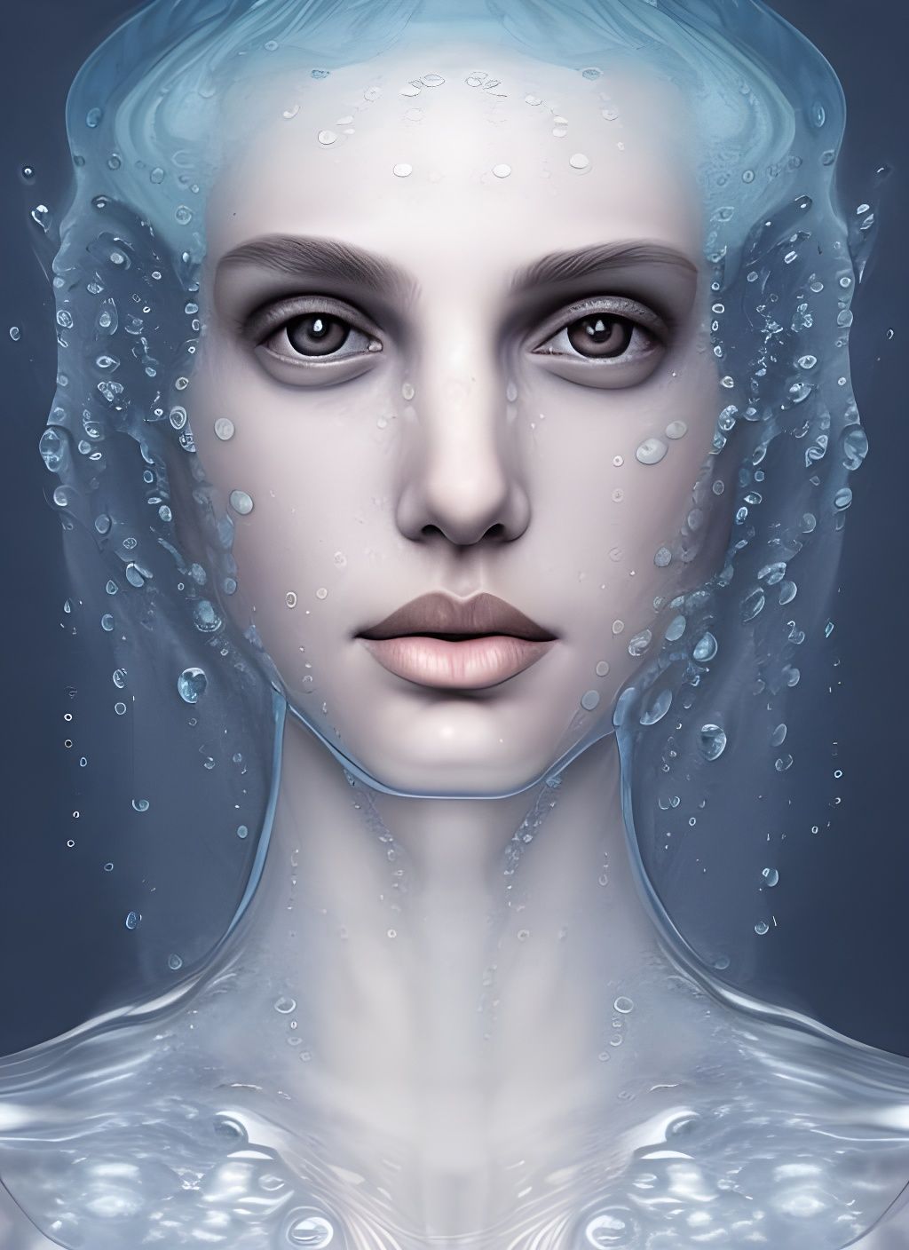 Water Goddess II - AI Generated Artwork - NightCafe Creator