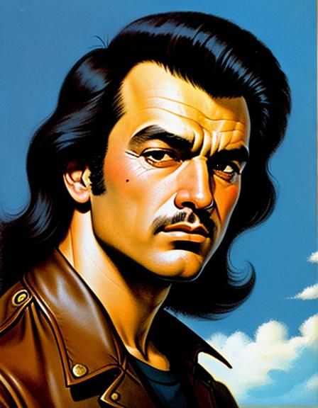 Giorgio Moroder - AI Generated Artwork - NightCafe Creator