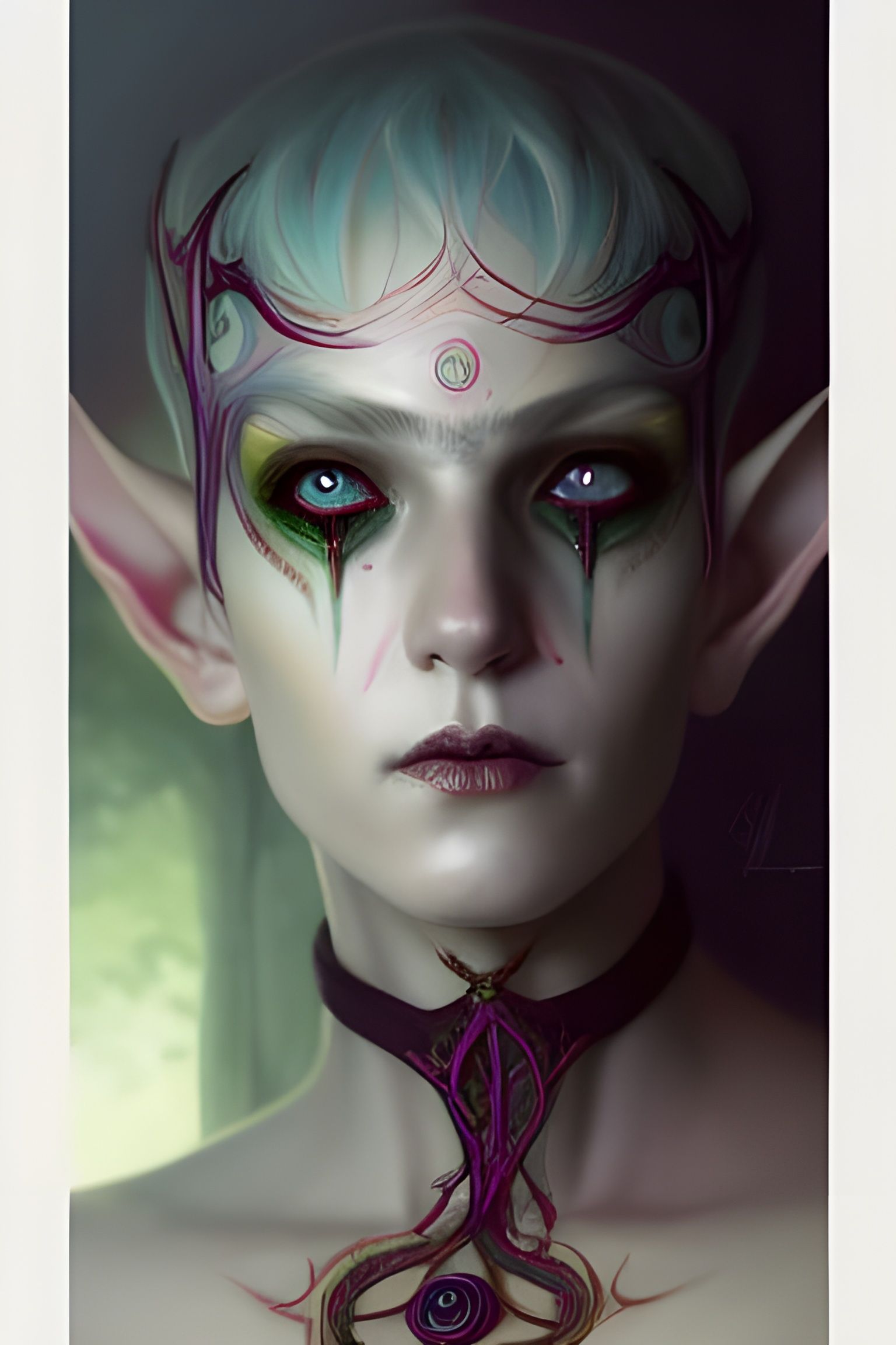 Eldritch Elf - AI Generated Artwork - NightCafe Creator