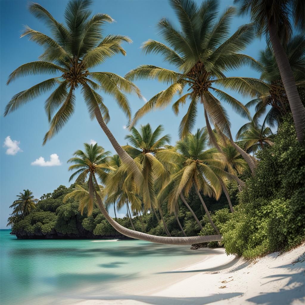 A photo of "Island Oasis", a tropical paradise nestled in the cerulean ...