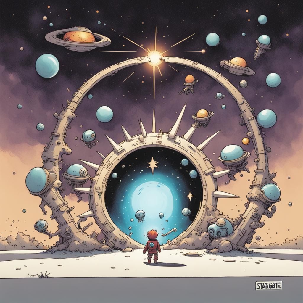 Stargate V2 Ai Generated Artwork Nightcafe Creator