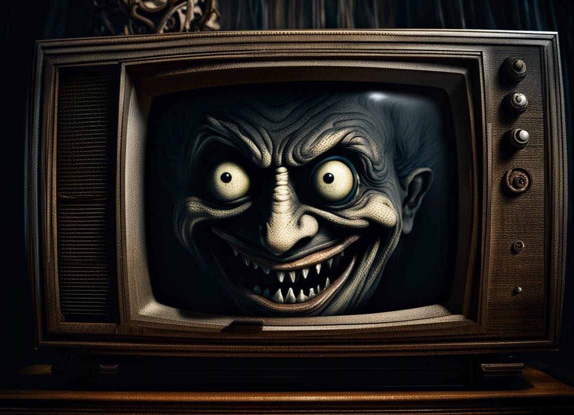 Television will rot your brain - AI Generated Artwork - NightCafe Creator