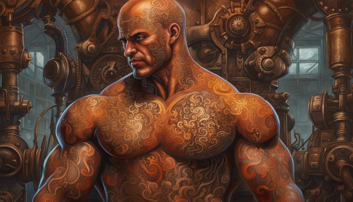 bodybuilder - AI Generated Artwork - NightCafe Creator