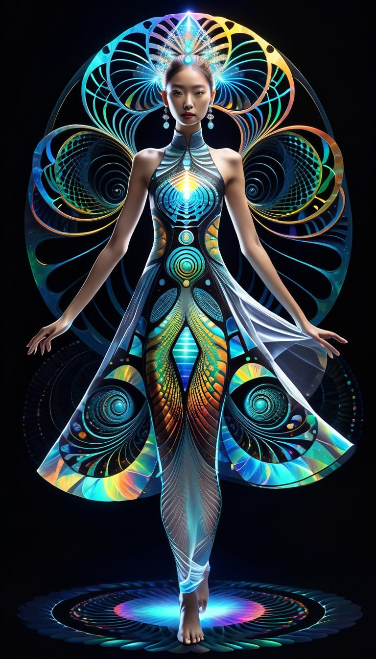 woman wearing fashion dress - AI Generated Artwork - NightCafe Creator