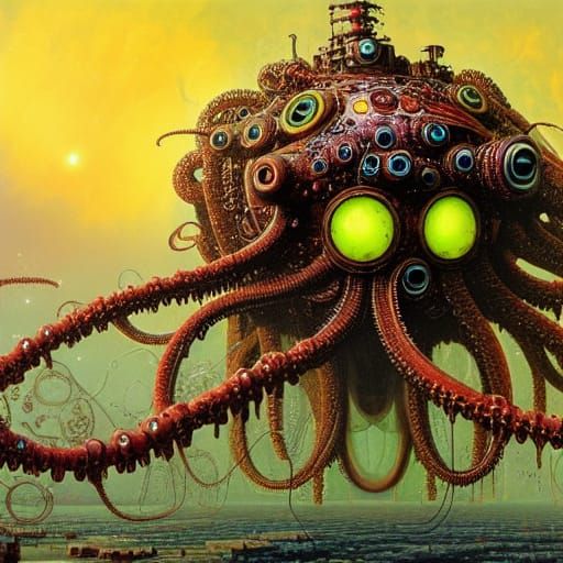 Outside Context Problem 4 : When the Stars are right! - AI Generated ...