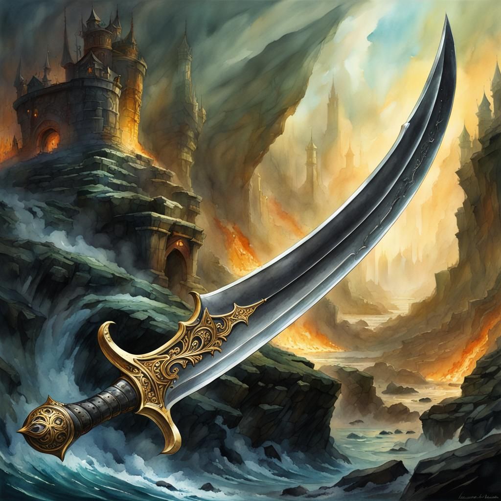 Falchion - AI Generated Artwork - NightCafe Creator