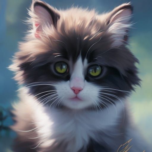 Fluffy - AI Generated Artwork - NightCafe Creator