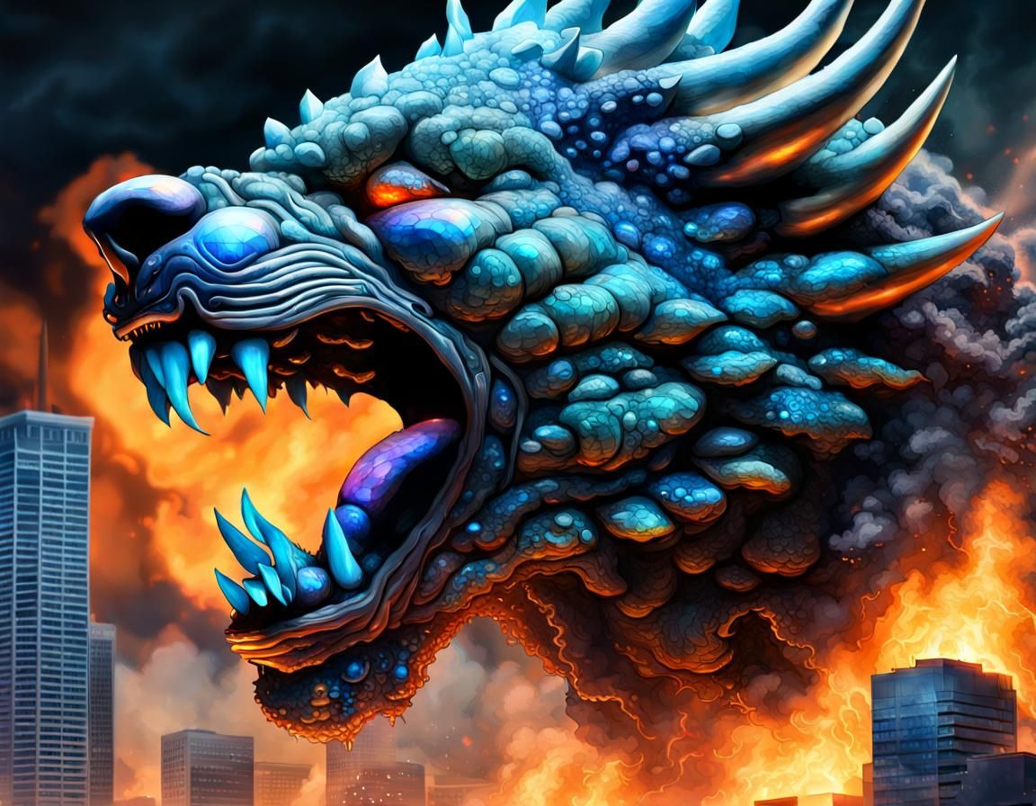 Kaiju monster - AI Generated Artwork - NightCafe Creator