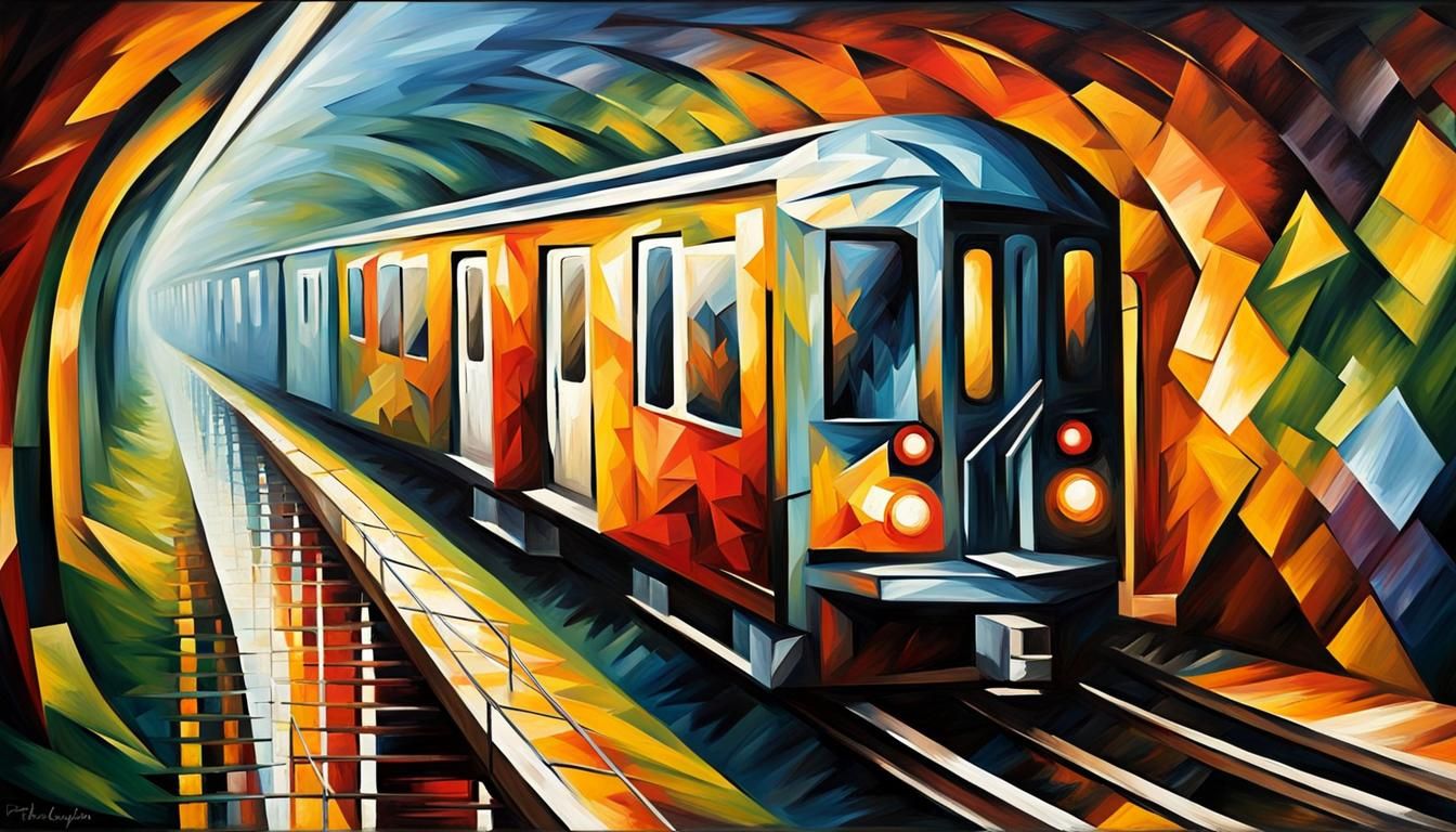 "- Subway - AI Generated Artwork - NightCafe Creator