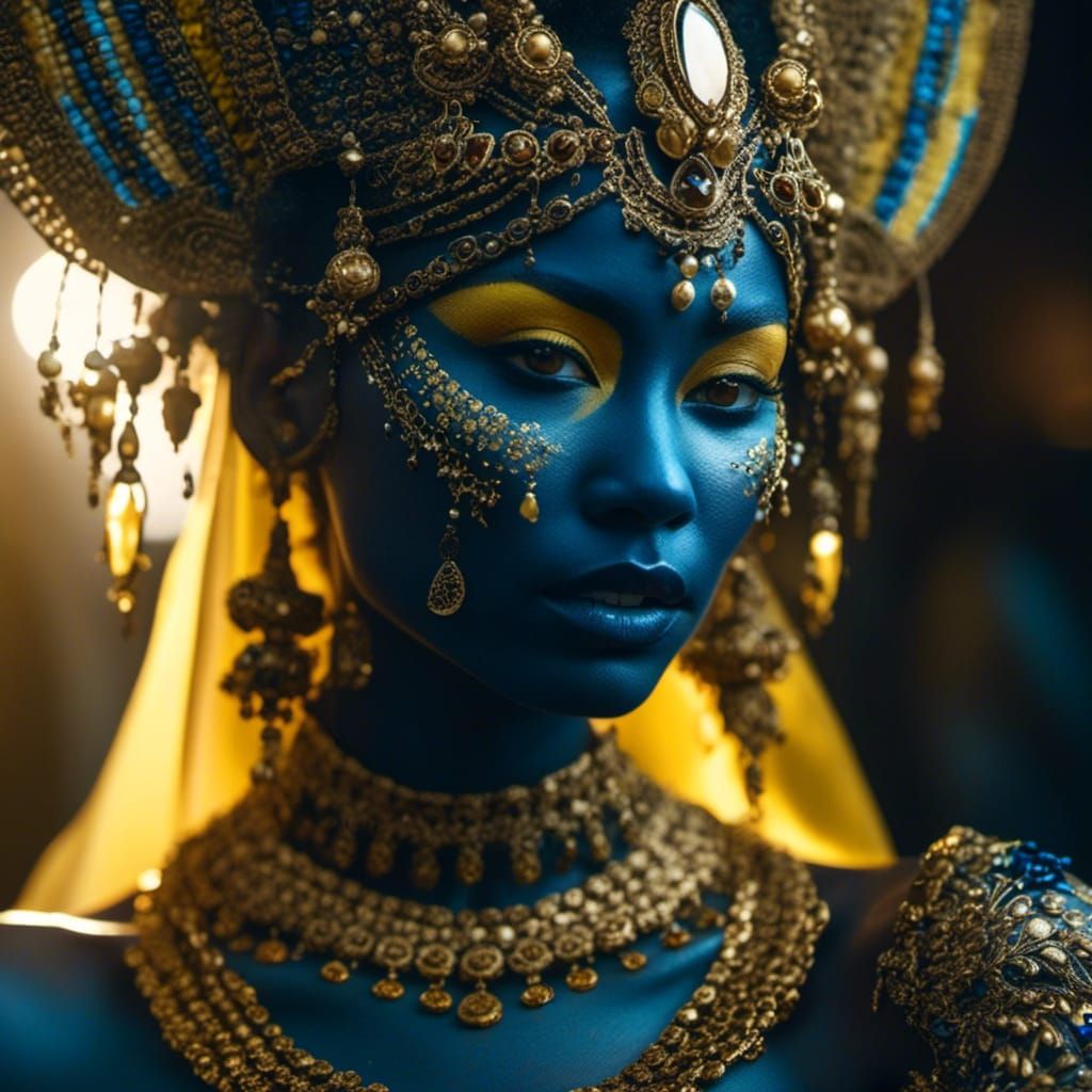 blue - AI Generated Artwork - NightCafe Creator