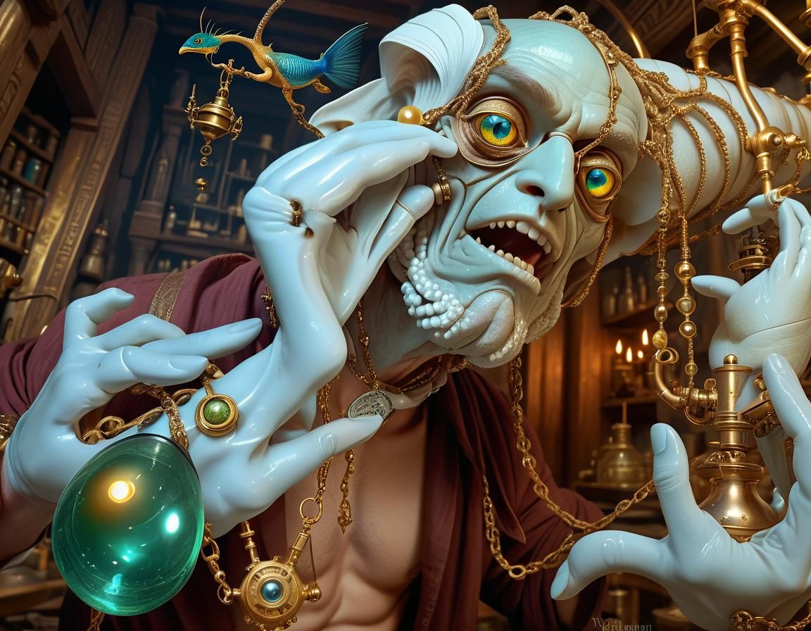 Laboratory of the Temporal Lobe - AI Generated Artwork - NightCafe Creator